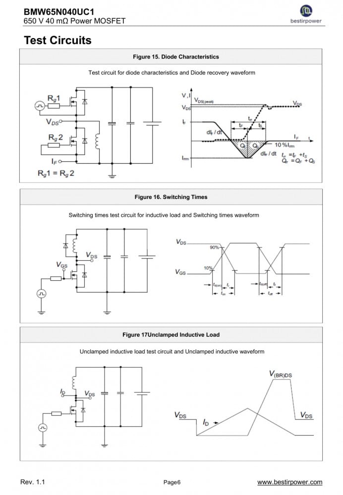 BMW65N040UC1 datasheet page 6