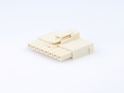 Ultra-Fit Tangless Receptacle Housing, 3.50mm Pitch, Single Row, 8 Circuits, Natural, Glow-Wire Capable for sale