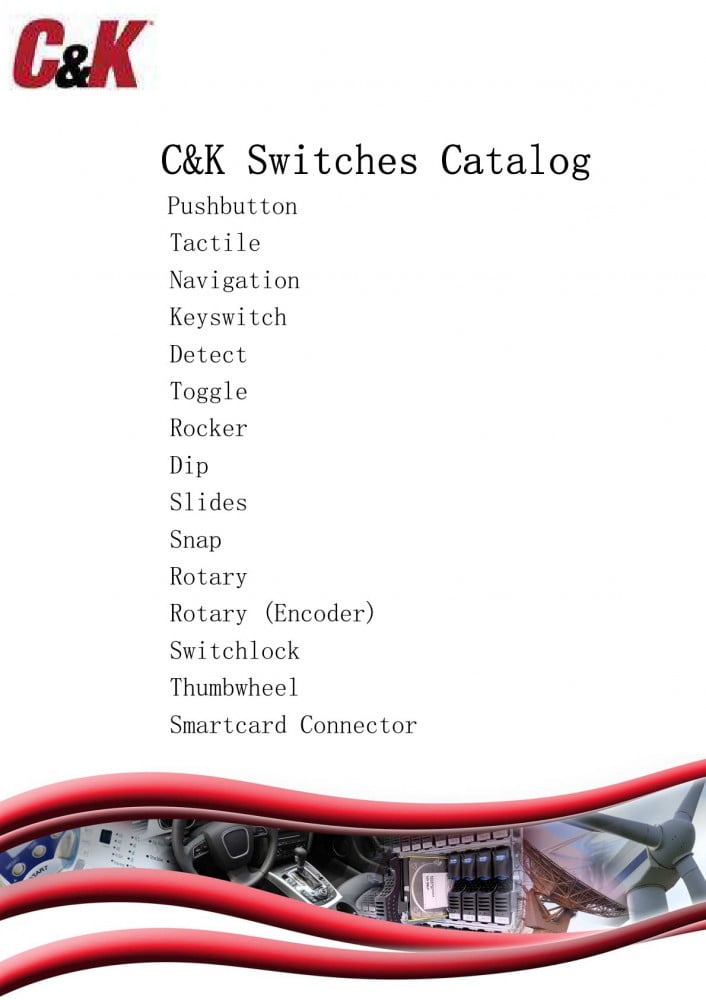 C&K Y2011U2V203NQ document page 1