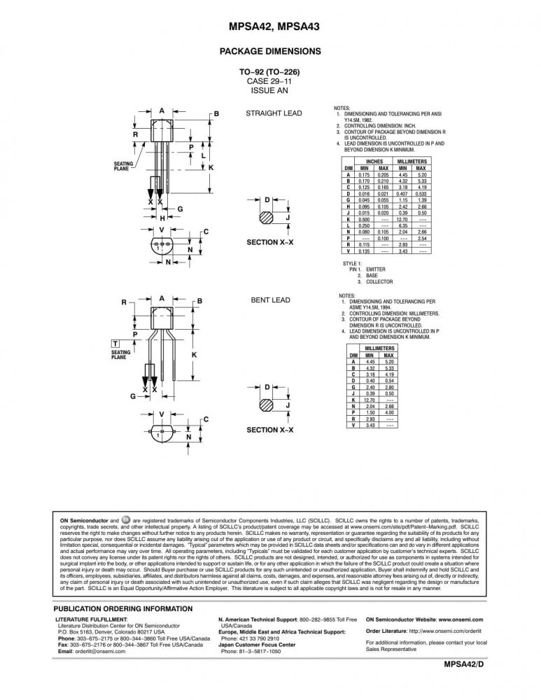 MPSA42 datasheet page 7