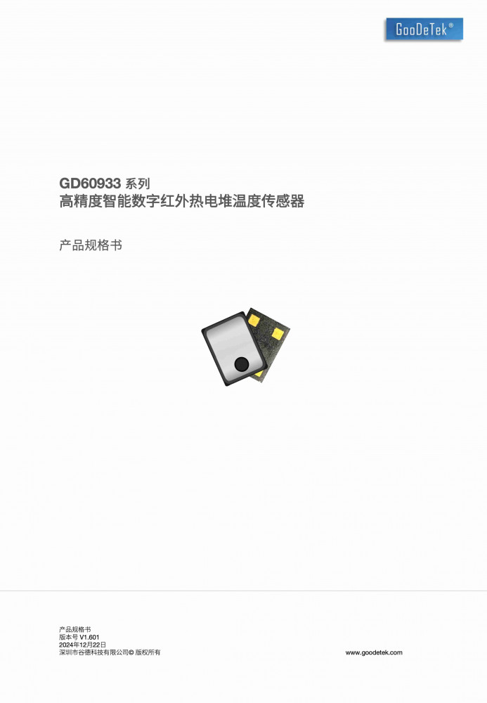 GD60933MAD datasheet page 1