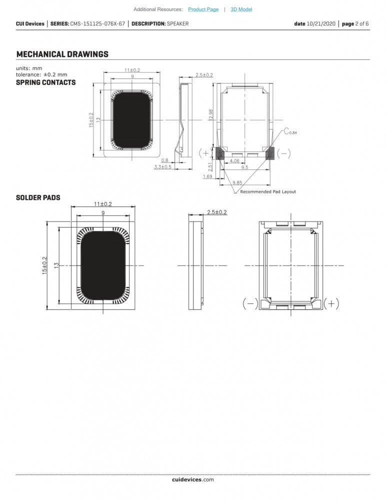 CMS-151125-076SP-67 technical document page 2