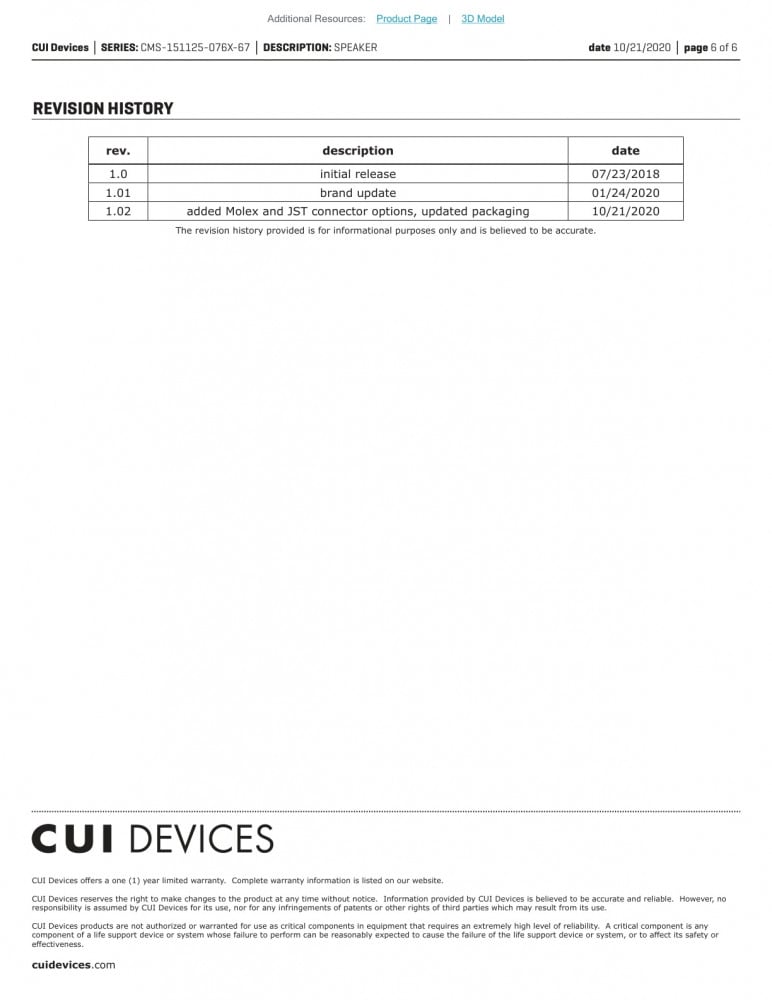 CMS-151125-076SP-67 technical document page 6