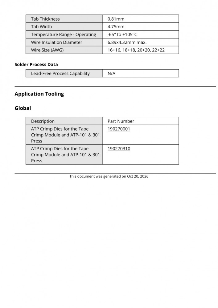 MOLEX 196001308 technical document image, page 3