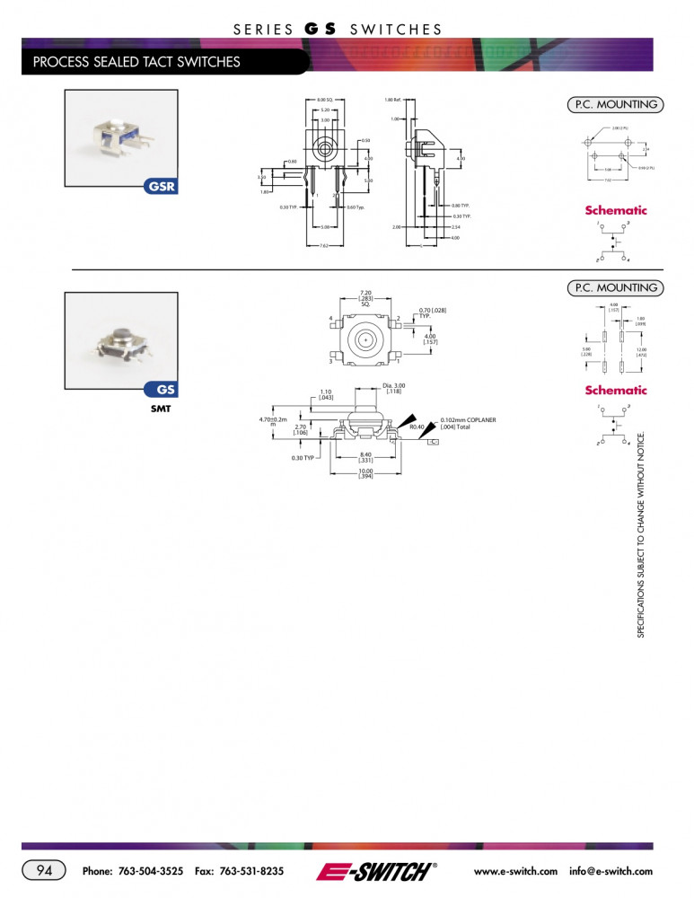 GS2G331MND3531 technical document page 2