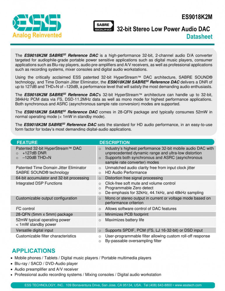 ES9018K2M document page 1