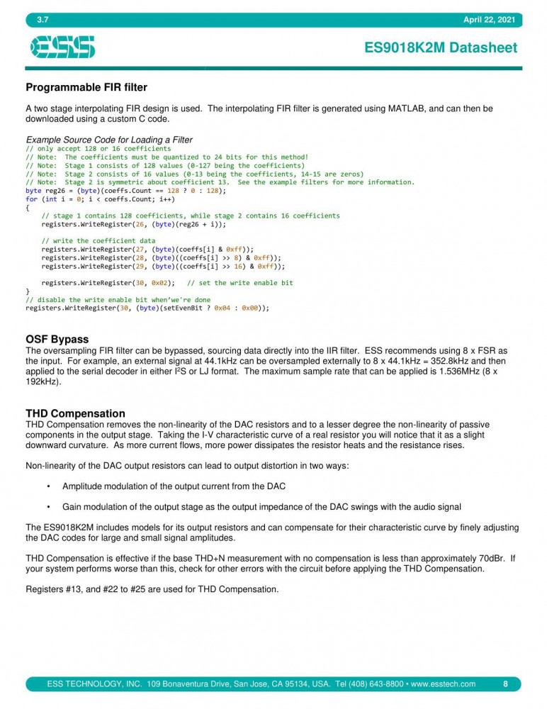 ES9018K2M document page 8