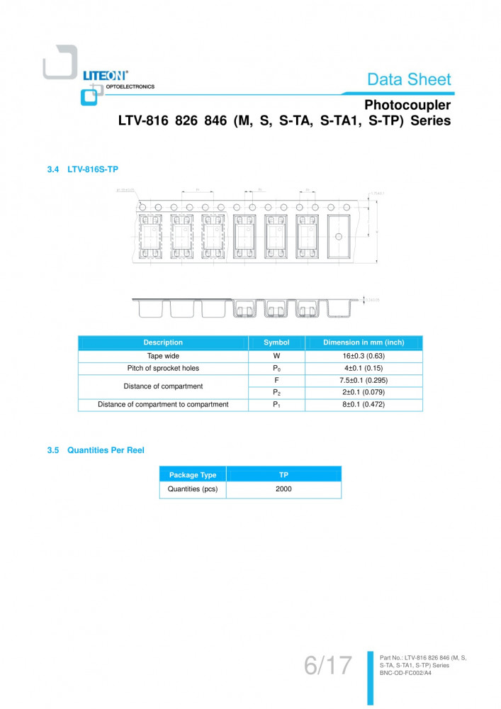 LTV-816 datasheet page 7