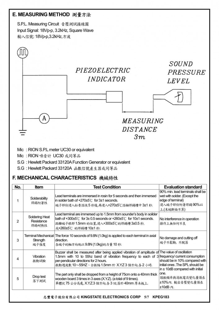 KPEG183 specification page 5