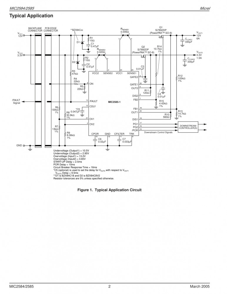 MIC2585 datasheet page 2