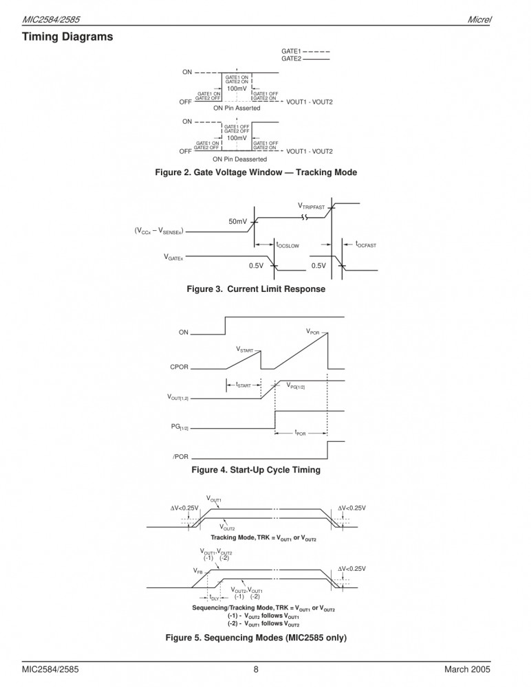 MIC2585 datasheet page 8