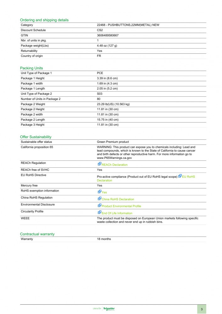 XB4FW33B5 technical document page 3