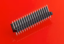 KK 254 Breakaway Header, Vertical, with Friction Lock, 10 Circuits, Tin (Sn) Plating. with Kinked PC Tails for sale