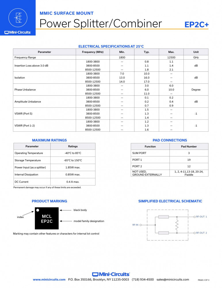 EP2C+ technical document page 2