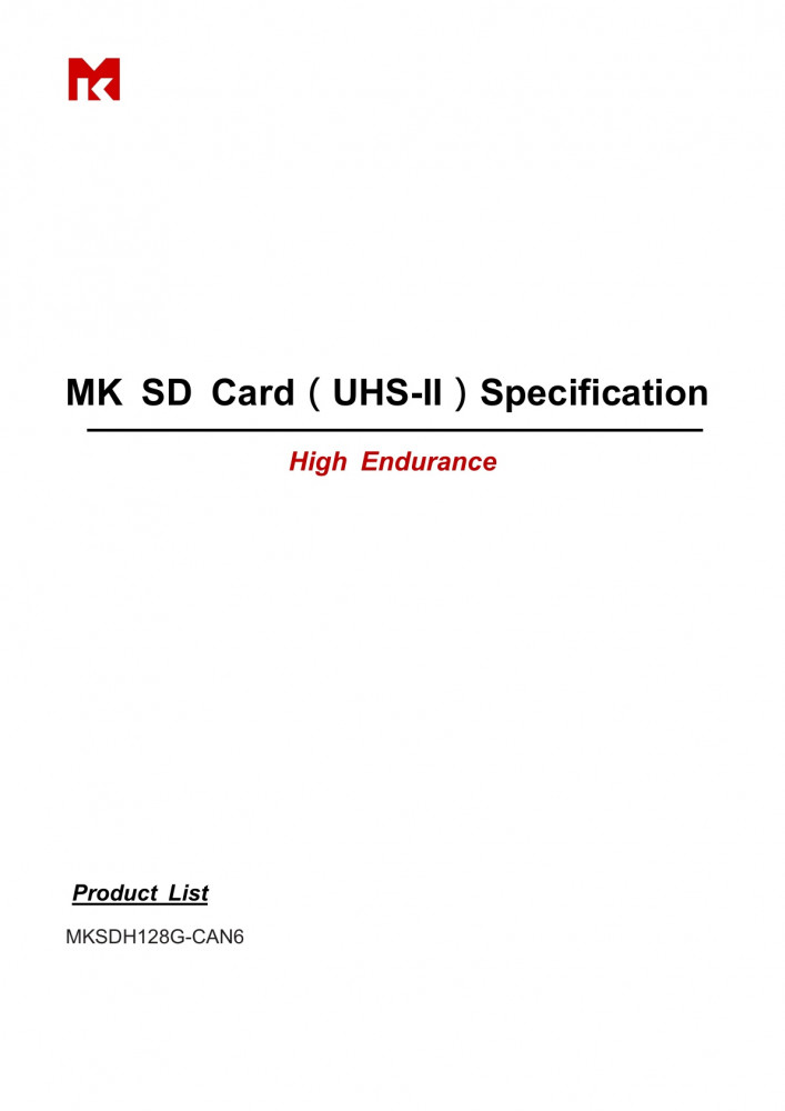MKSDH128G-CAN6 datasheet page 1