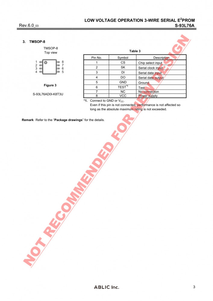 S-93L76A datasheet page 3