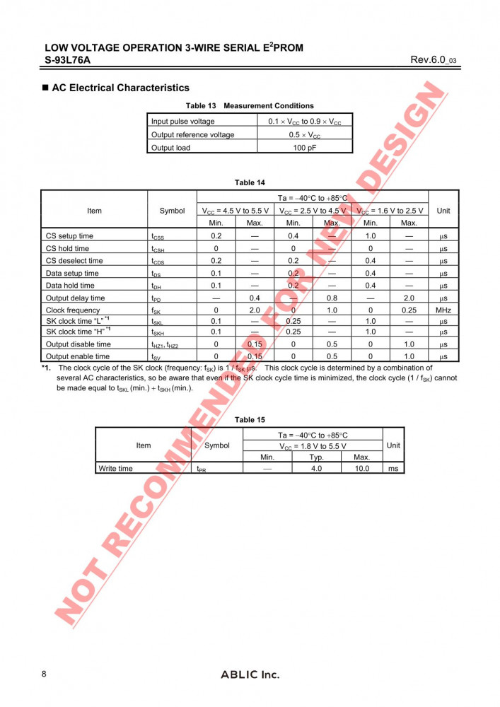 S-93L76A datasheet page 8