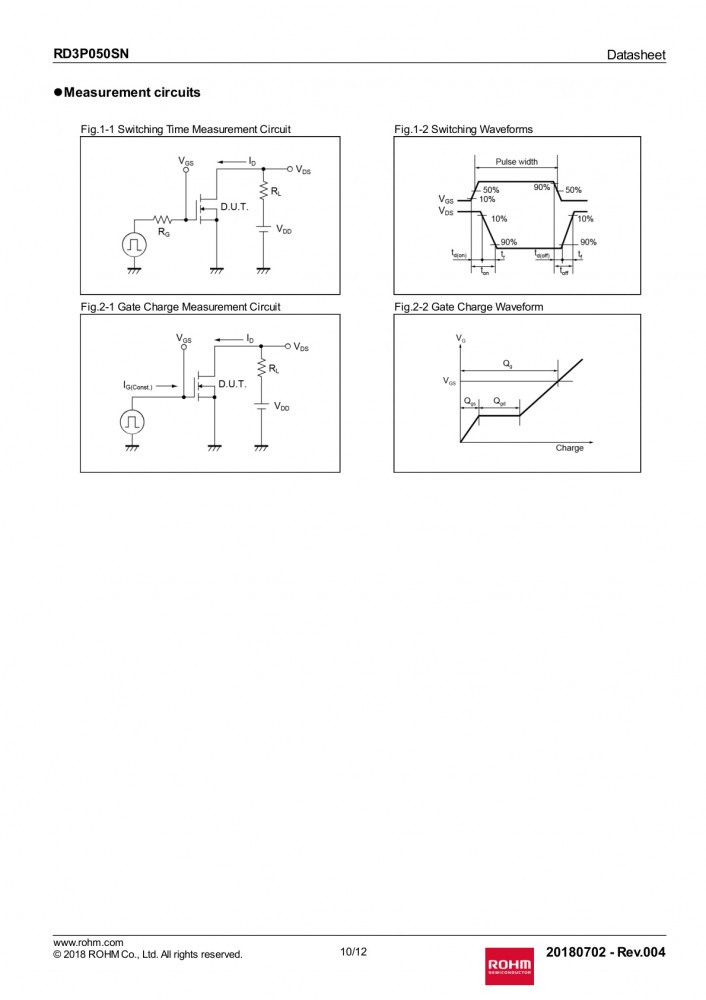 RD3P050SNTL1 datasheet page 10