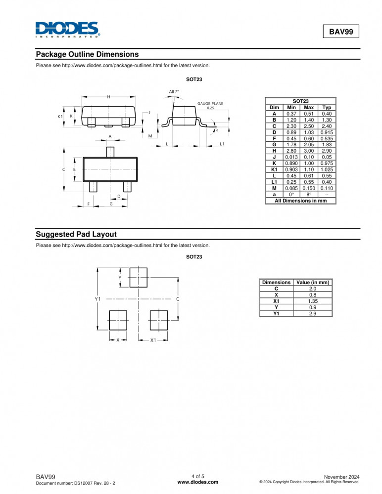 BAV99Q-7-F datasheet page 4