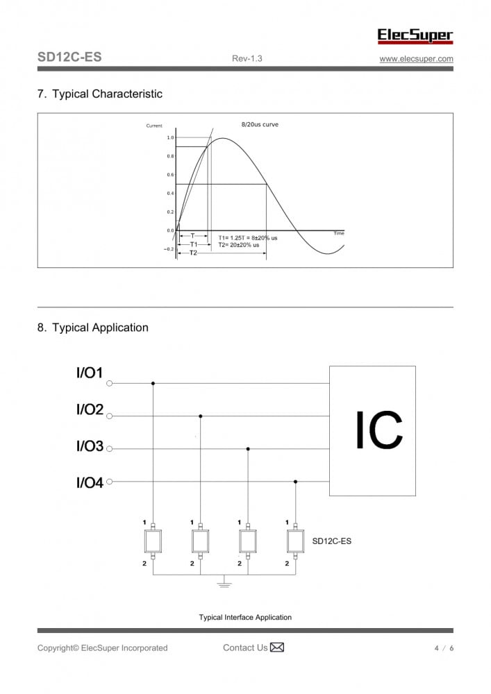 SD12C-ES datasheet page 4
