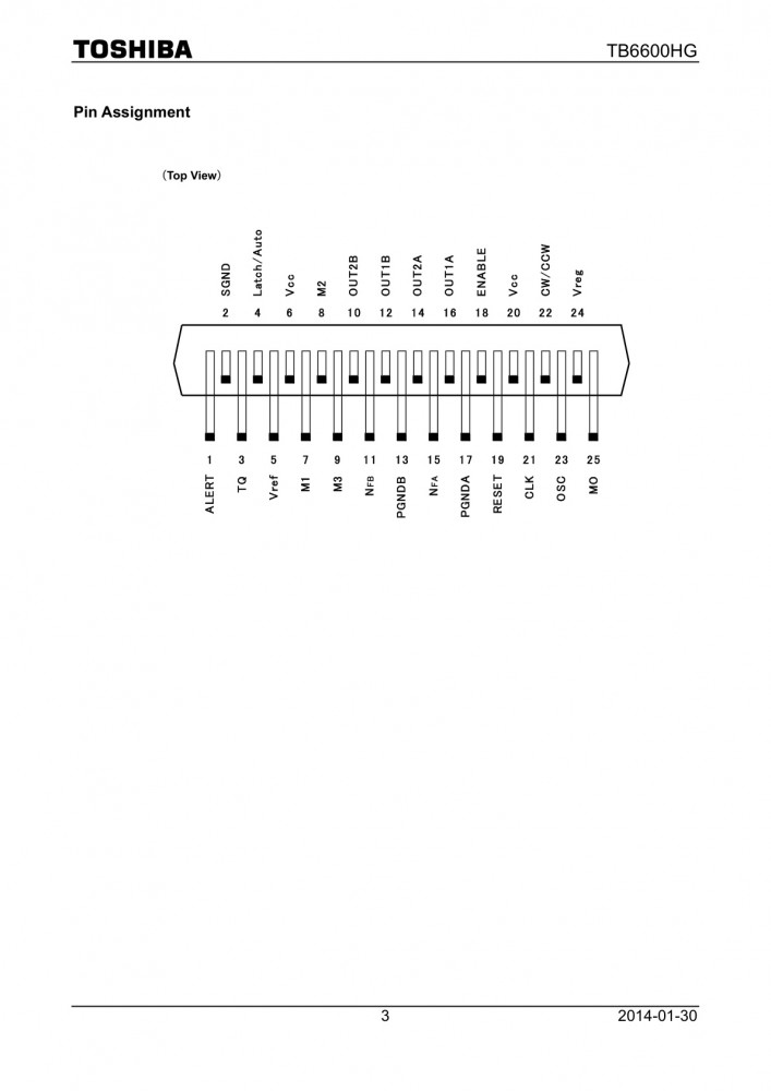 TB6600HG datasheet page 3