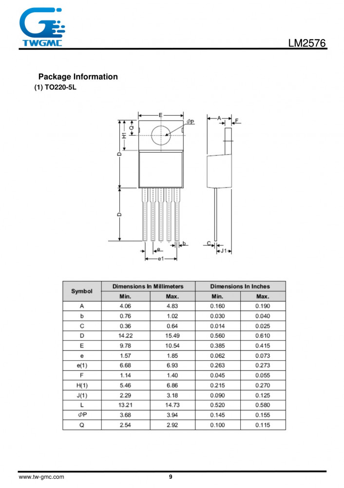 LM2576S-ADJ datasheet page 9