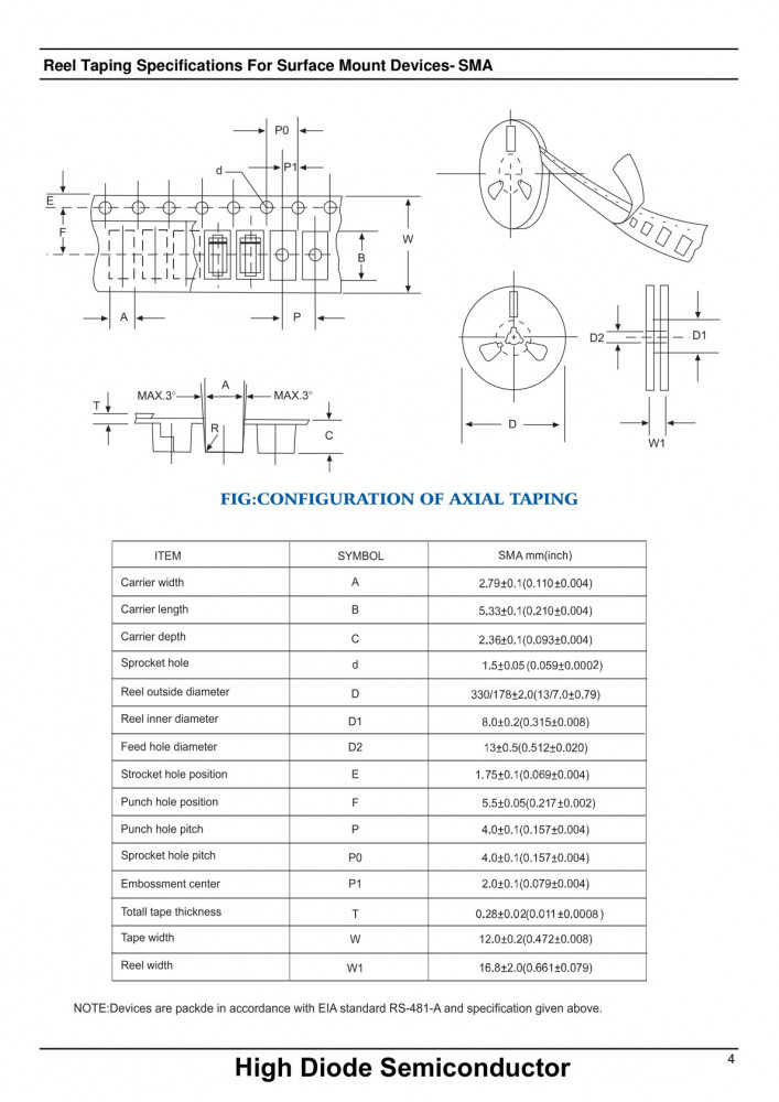 High Diode SK14 datasheet page 4