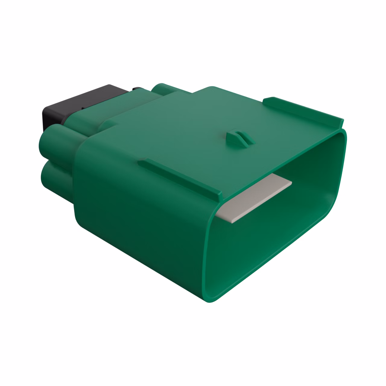 MX150 Hybrid Mat-Sealed Male Connector Assembly, Dual Row, 16 Circuits, Keying Option D, with Connector Position Assurance, Green for sale