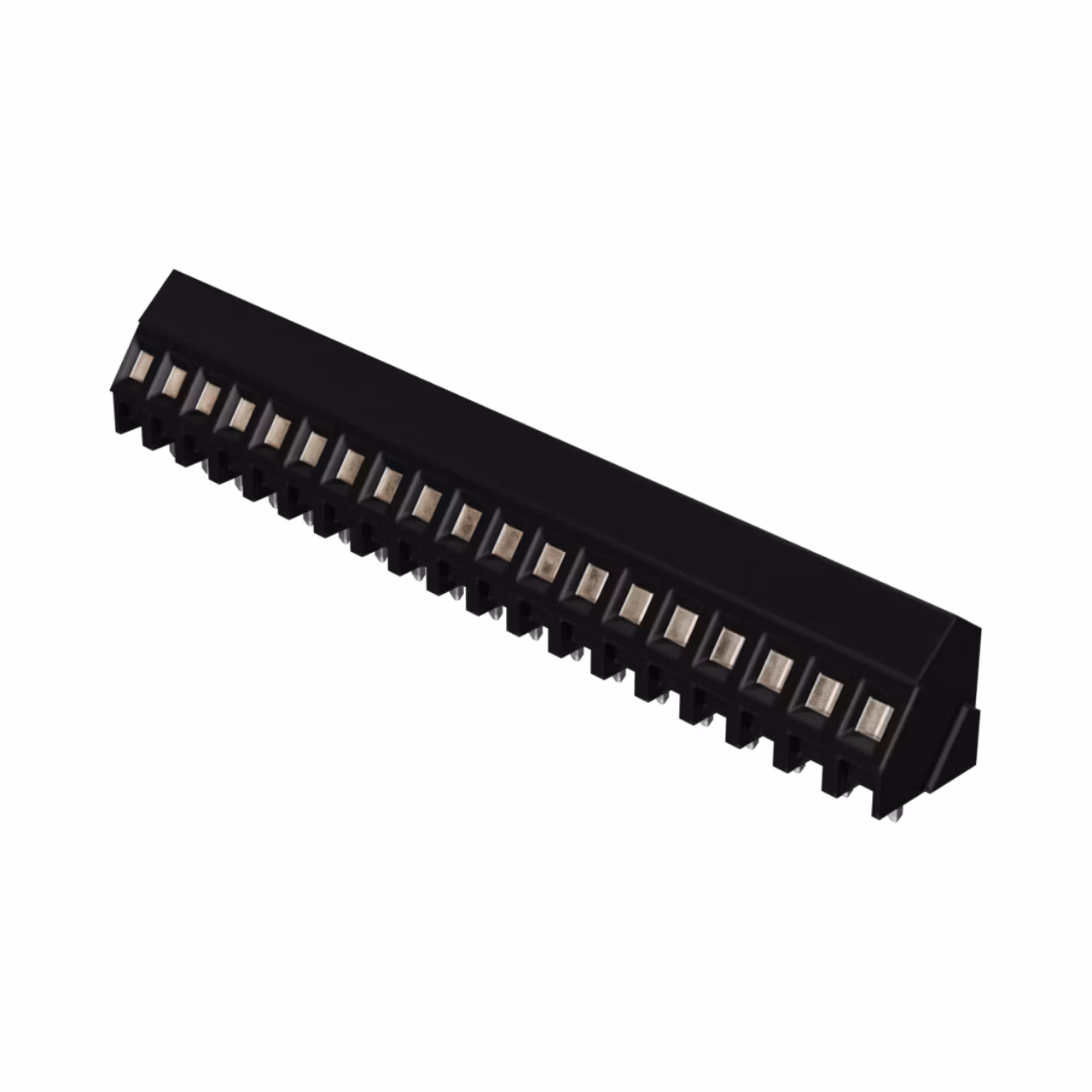5.08mm Pitch Beau Eurostyle Low Profile, Fixed Block, 35° Wire Entry, Modular, 19 Circuits for sale