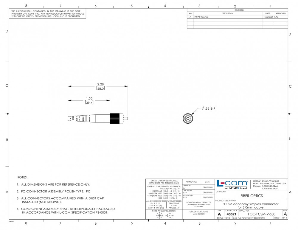 FOC-FCSM-V-S30 L-com document preview