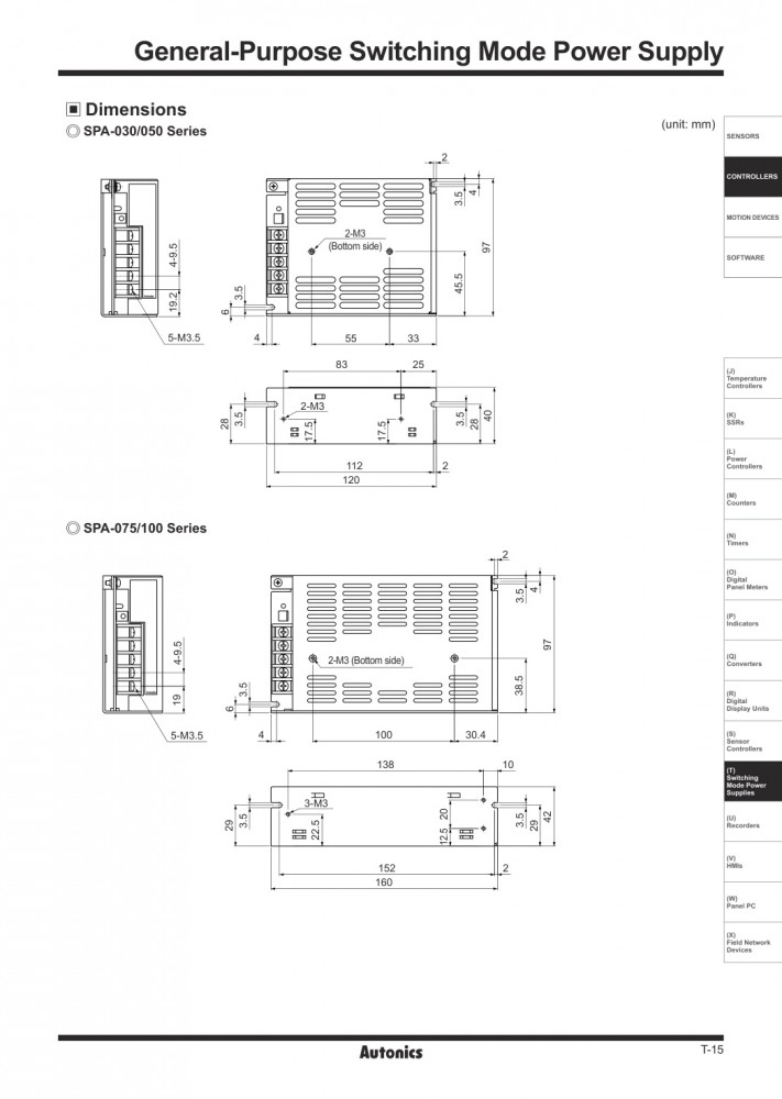 SPA Series datasheet page 5