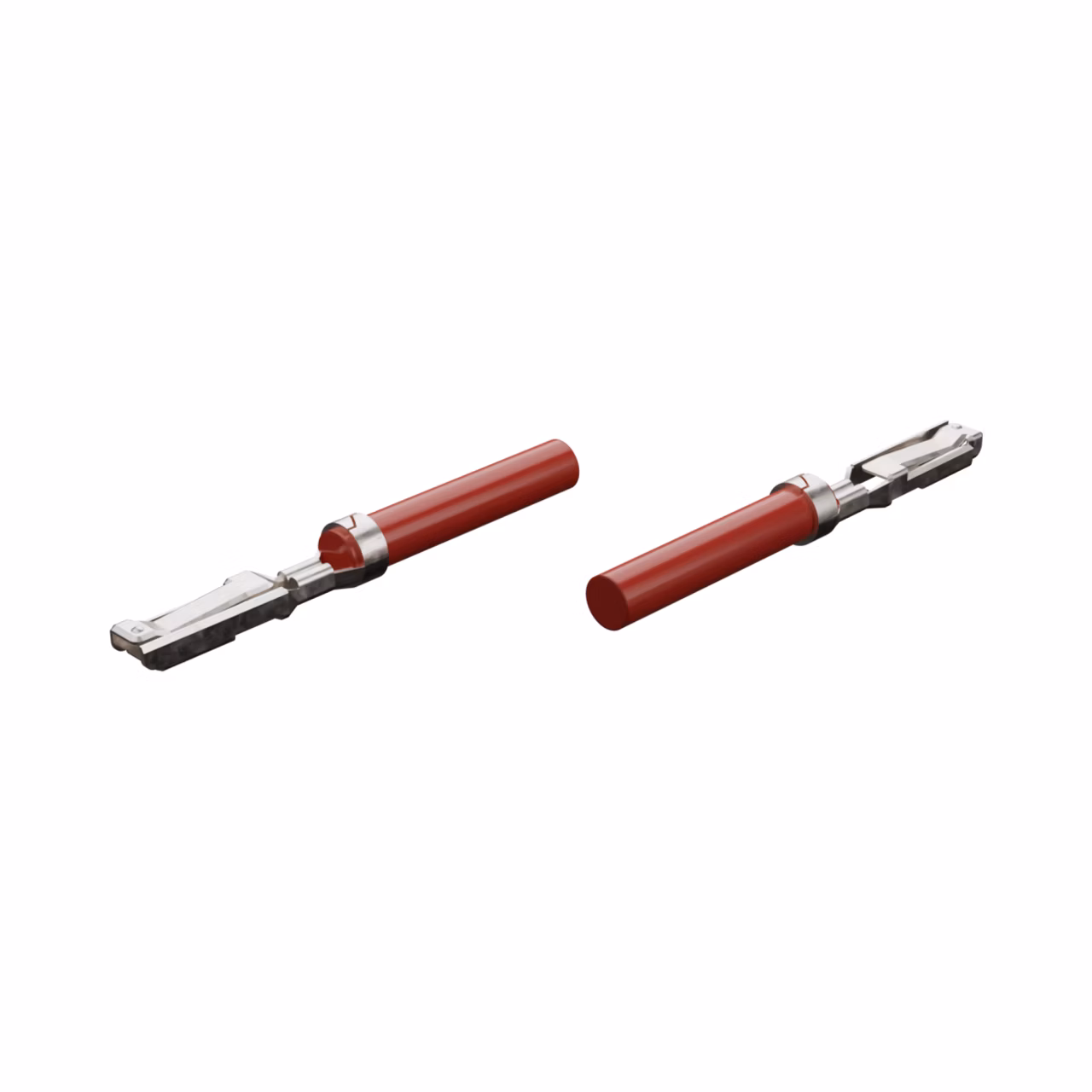 Pre-Crimped Lead Mizu-P25 Female-to-Mizu-P25 Female, Tin (Sn) Plating, 150.00mm Length, 20 AWG, Red for sale