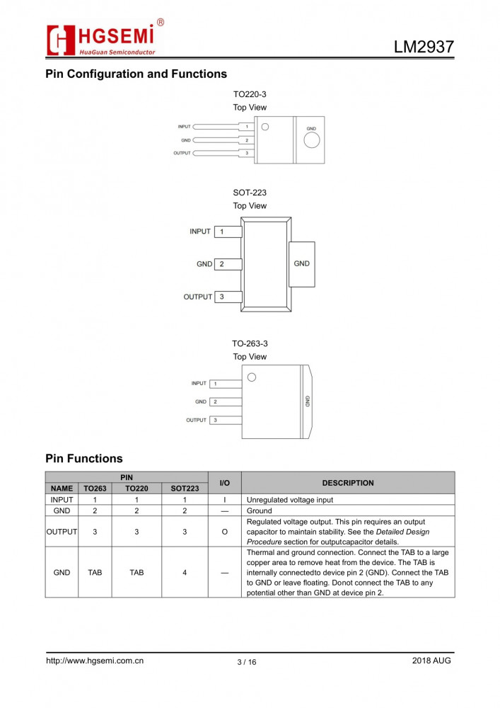 LM2937 datasheet page 3