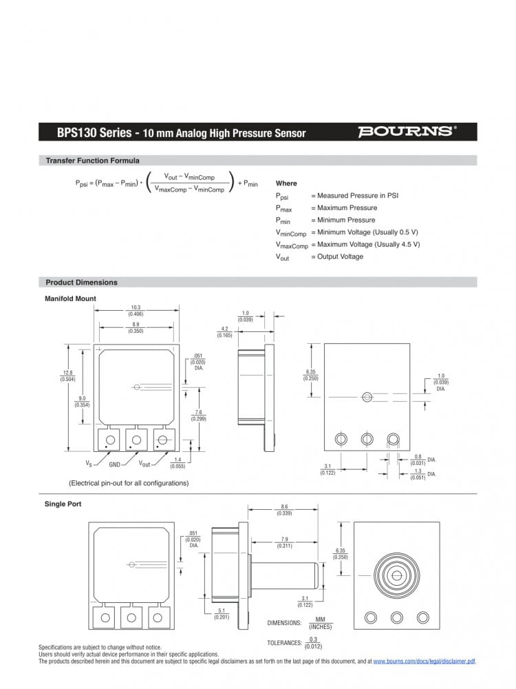 BPS130-HA300P-3M datasheet page 2