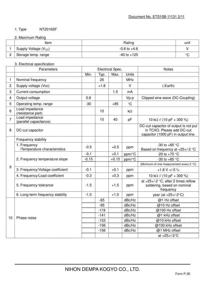 NDK specification page 2