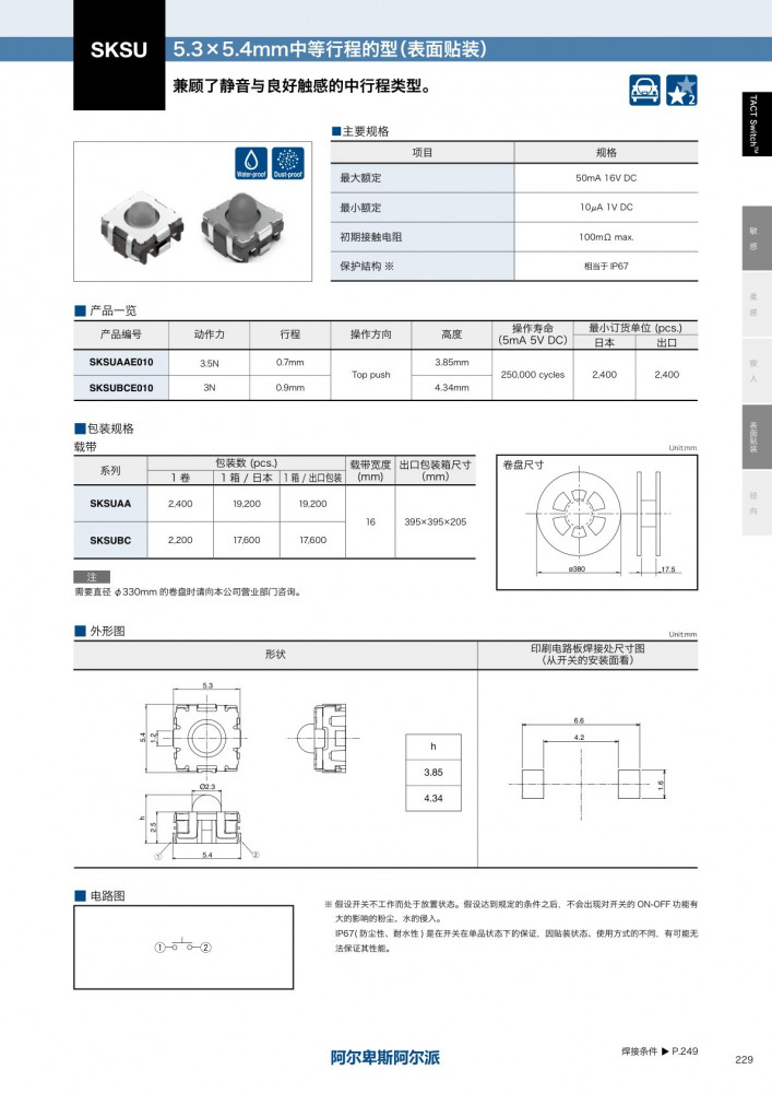 SKSUBCE010 product overview and specifications