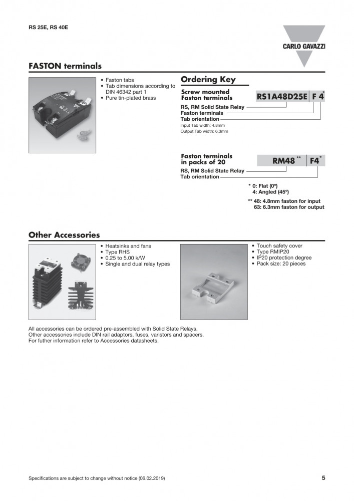 RS1A48D40E product document page 5