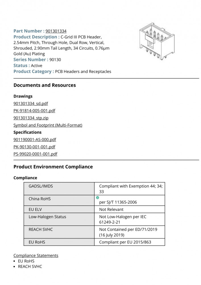 901301334 technical document image, page 1