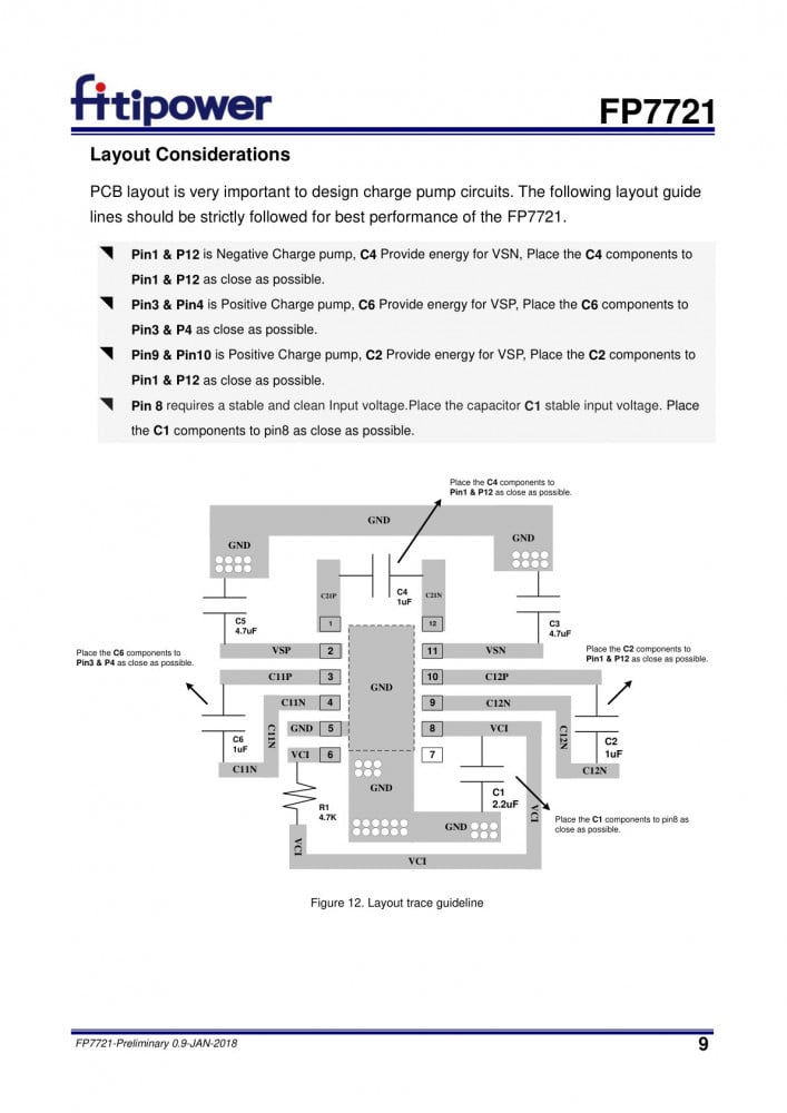FP7721BX2 datasheet page 9