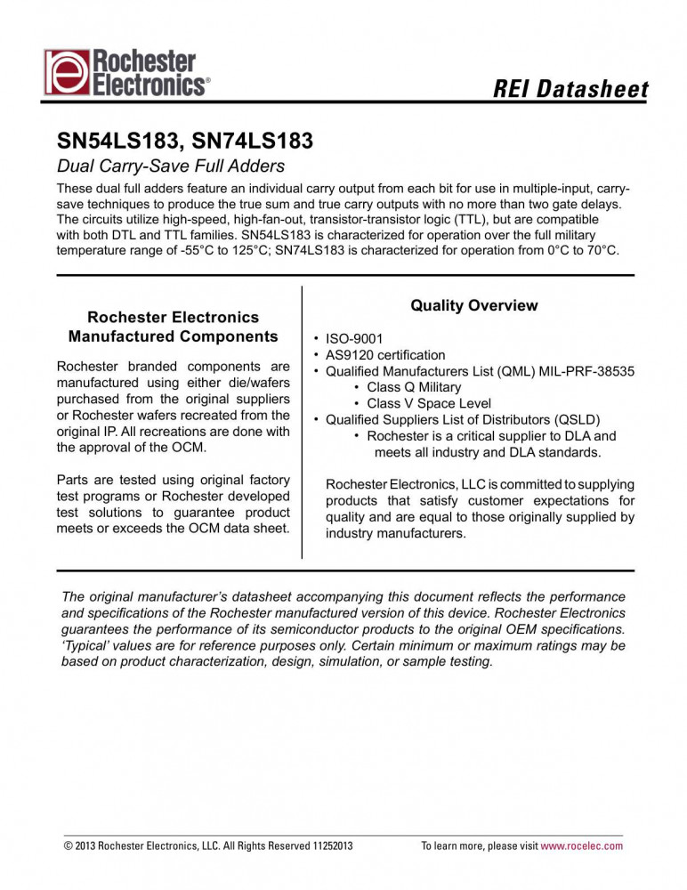 54LS183BCA-ROCV datasheet page 2