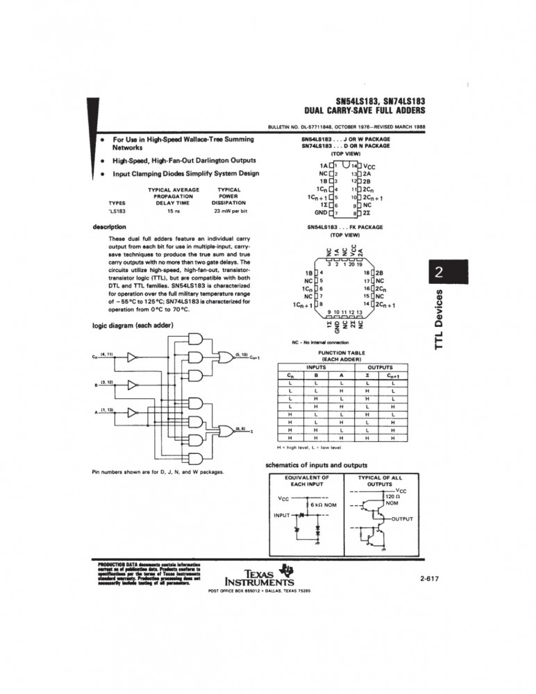 54LS183BCA-ROCV datasheet page 3