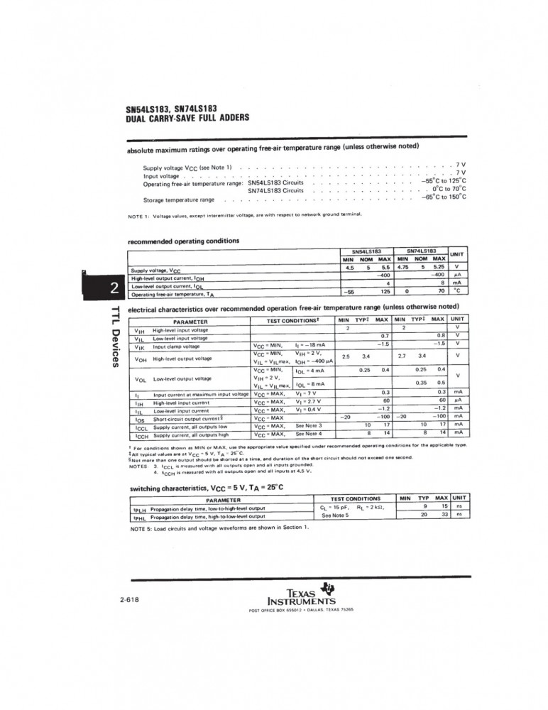 54LS183BCA-ROCV datasheet page 4