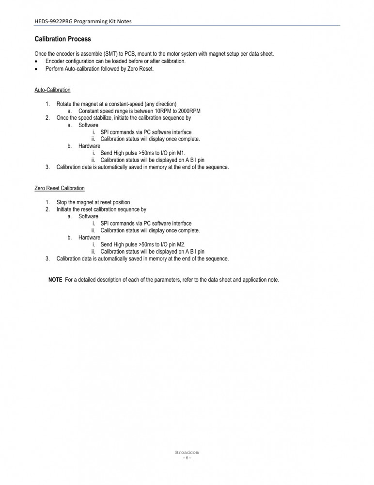 HEDS-9922PRGEVB document page 6