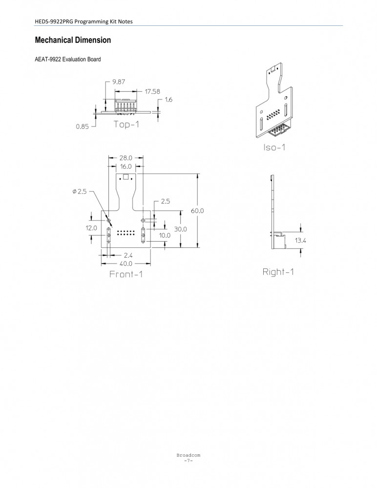 HEDS-9922PRGEVB document page 7