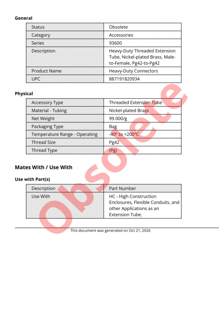 936000011 product document image, page 2