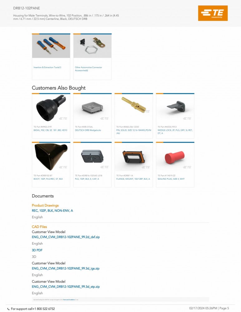 DRB12-102PANE technical document page 5