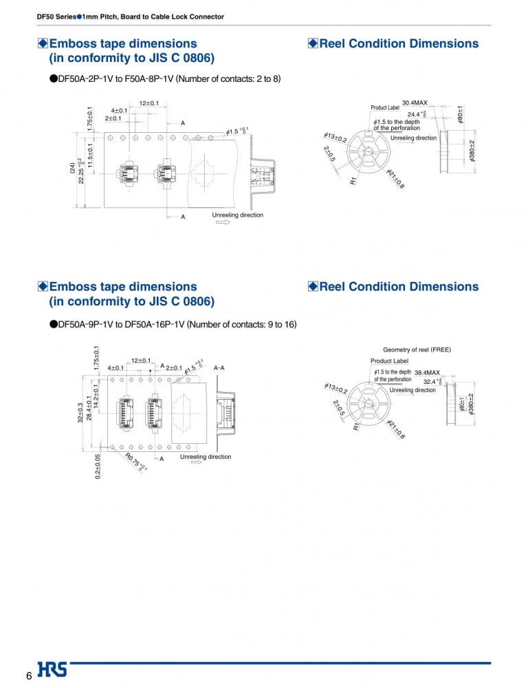 HRS DF50 technical document page 6
