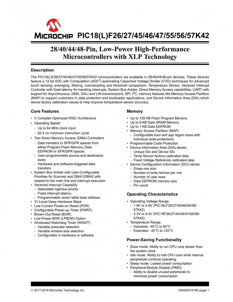 DM182026 technical document page 1