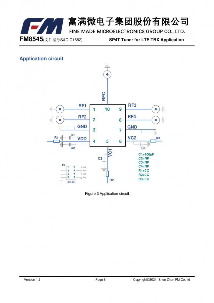 FM8545 datasheet page 6