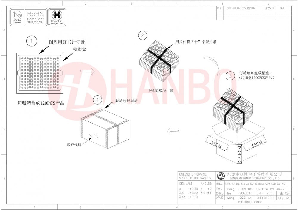 HB-H05A0120DAW-R LED characteristics page